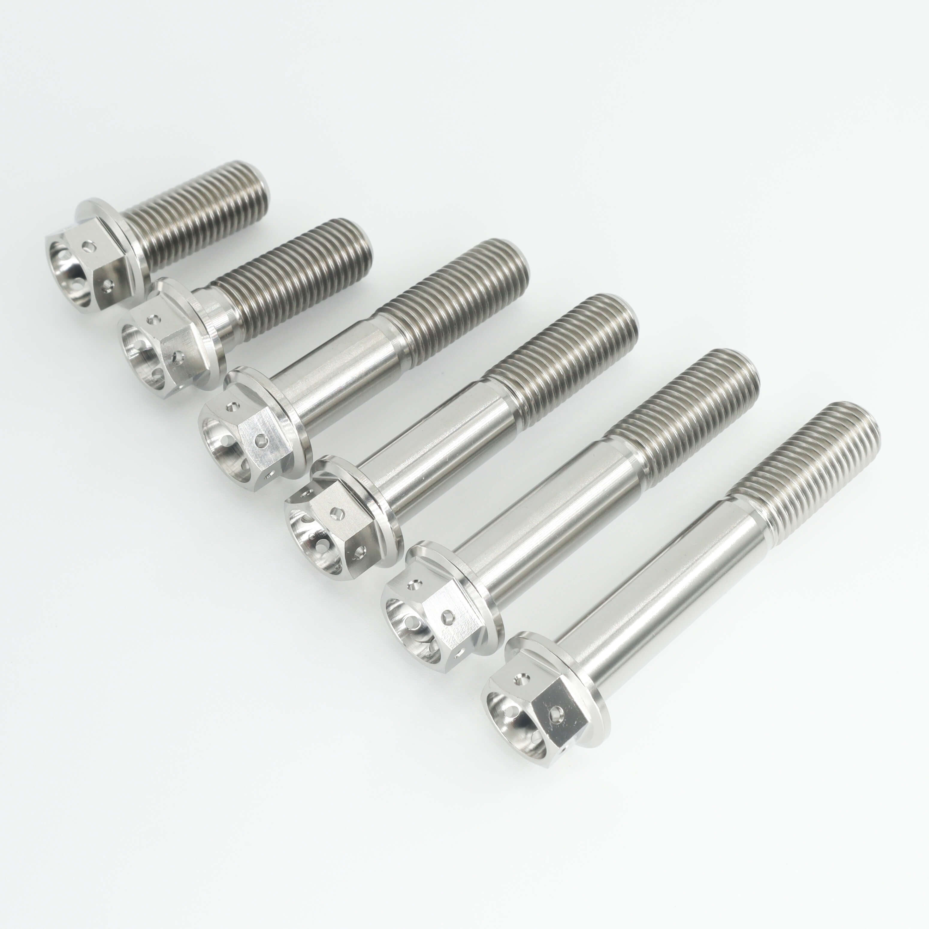 M10 Titanium Alloy Hex Flange Drilled Head Hex Bolts – Spec-ti official web